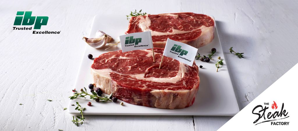 The unique flavour of US beef from IBP - The Steak Factory